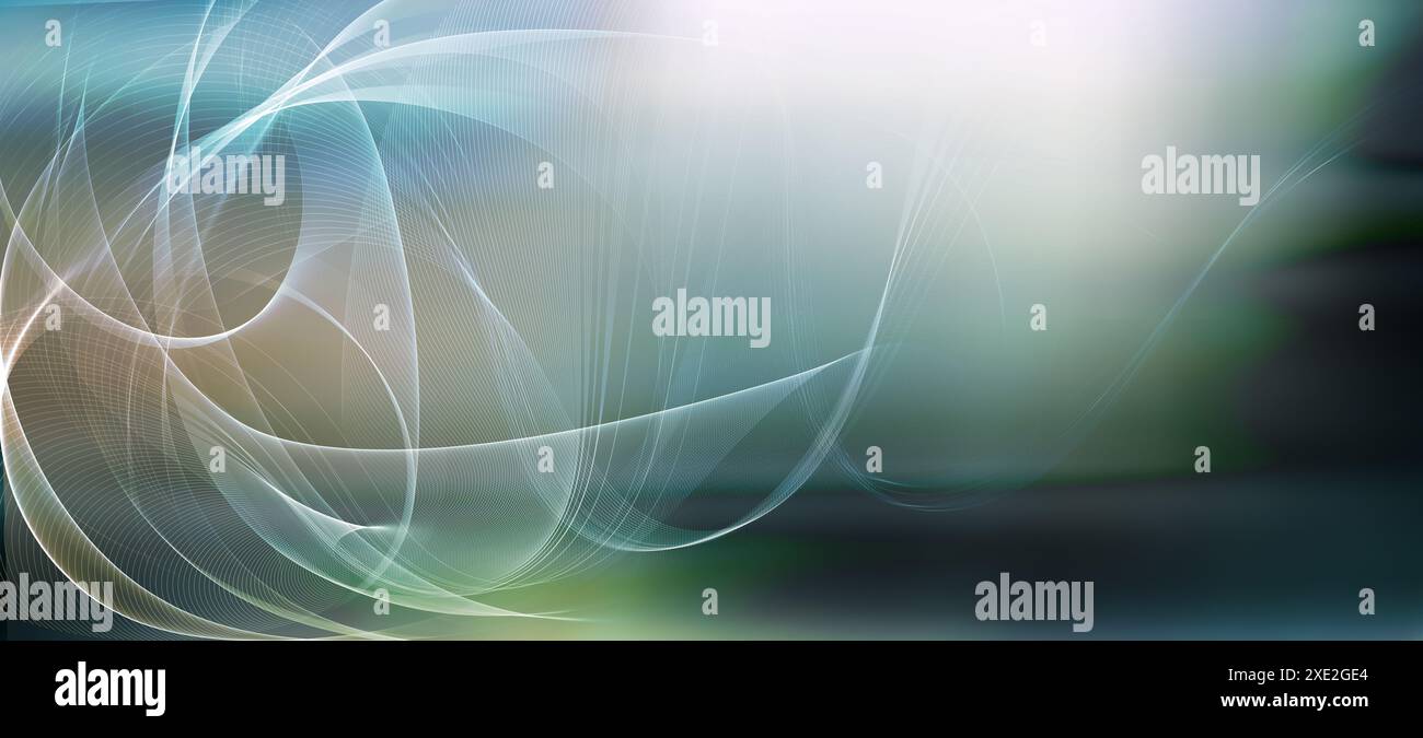 Linescape, abstract background design, lines and waves in motion, neon ...