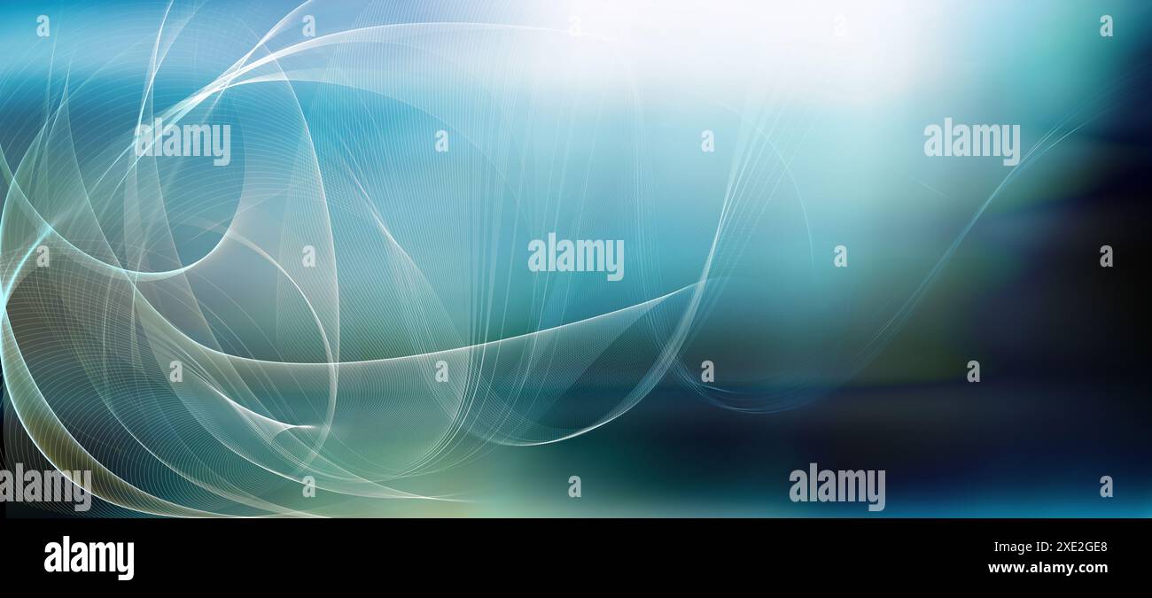 Linescape, abstract background design, lines and waves in motion, neon ...