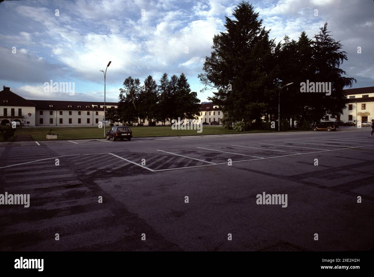 Bad Toelz, Germany. 6/1990. Flint Kaserne. The Schutzstaffel (SS). Bad ...