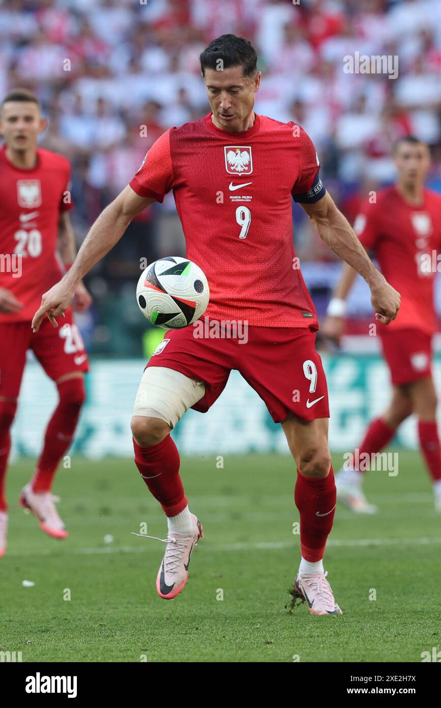 Dortmund , Germany 25.06.2024: Robert Lewandowski of Poland during the ...