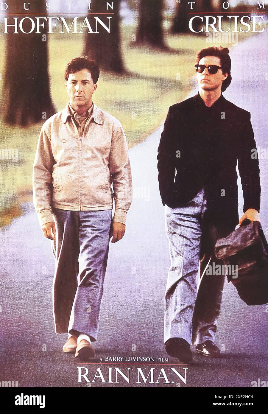 Viersen, Germany - May 9. 2024: Original official Rain Man film poster ...