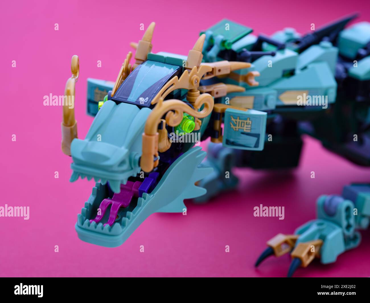 Tambov, Russian Federation - June 18, 2024 A portrait of The Green ...