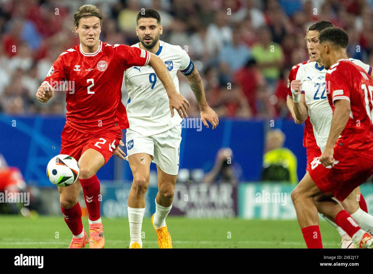 Joachim Christian Andersen (Daenemark #02), Aleksandar Mitrovic ...