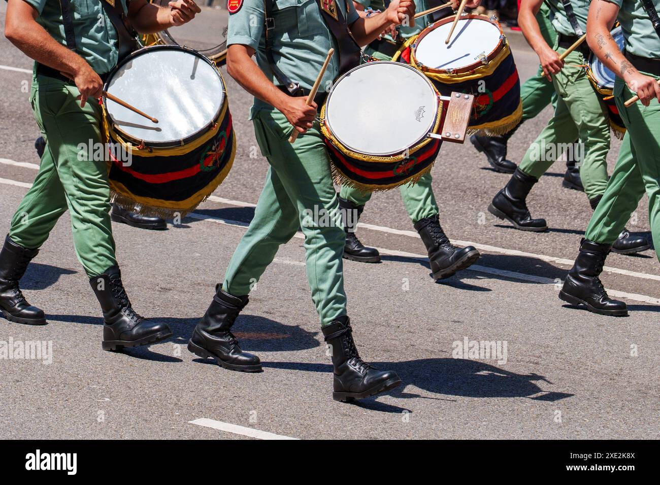 Cadence military drums hi-res stock photography and images - Alamy