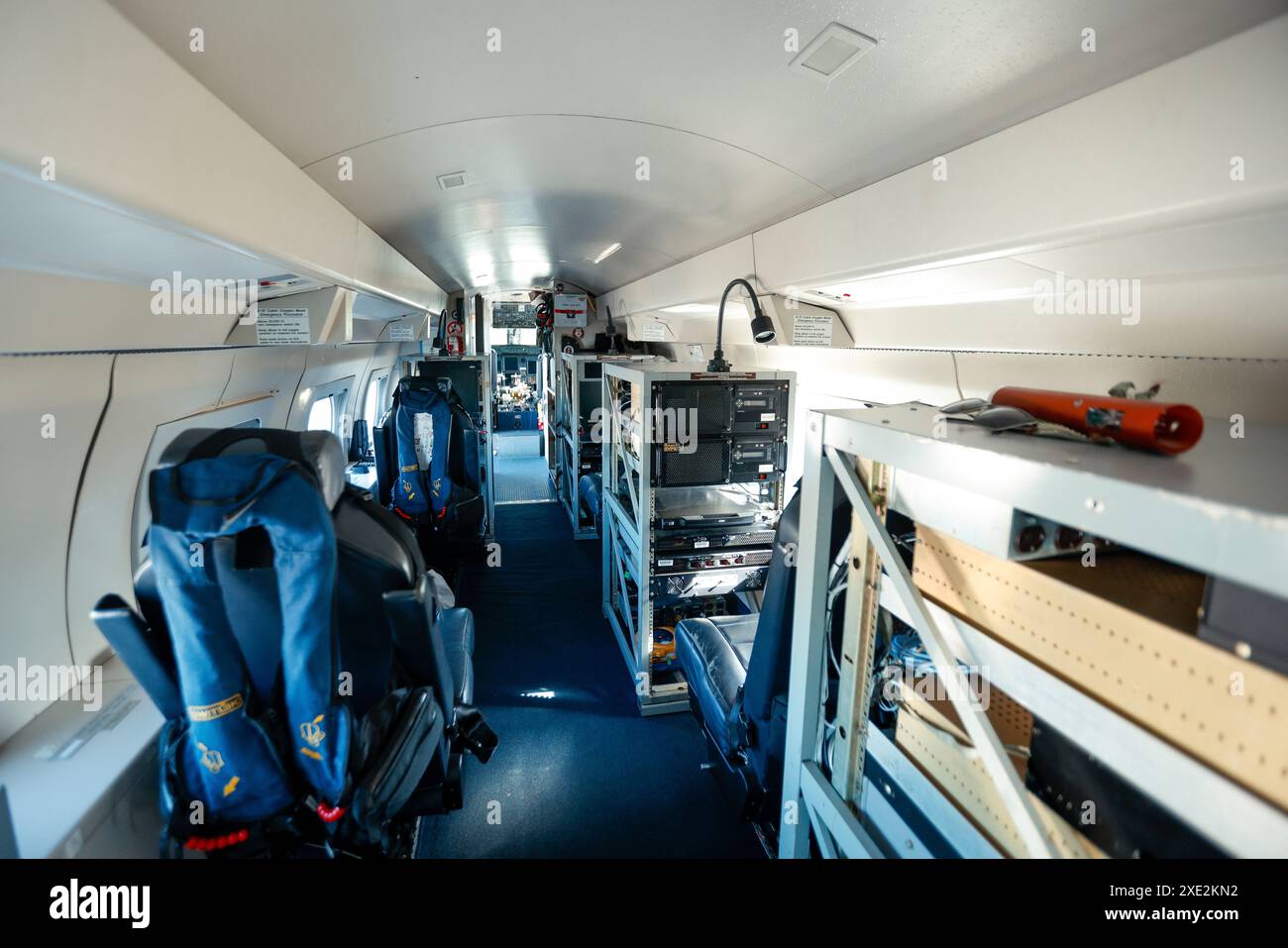 A view of the of the interior Gulfstream IV National Oceanic and ...