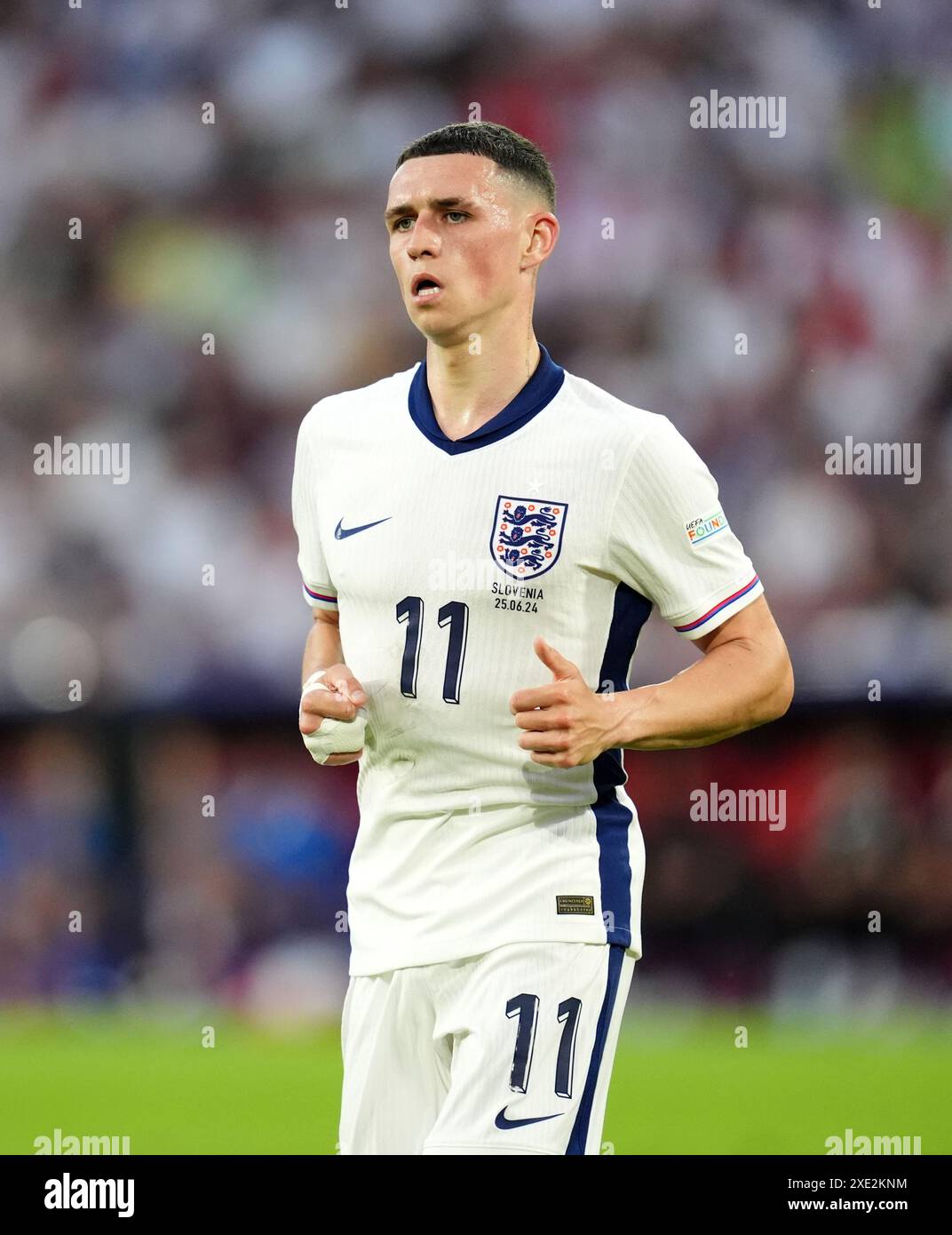 England's Phil Foden during the UEFA Euro 2024 Group C match at the ...