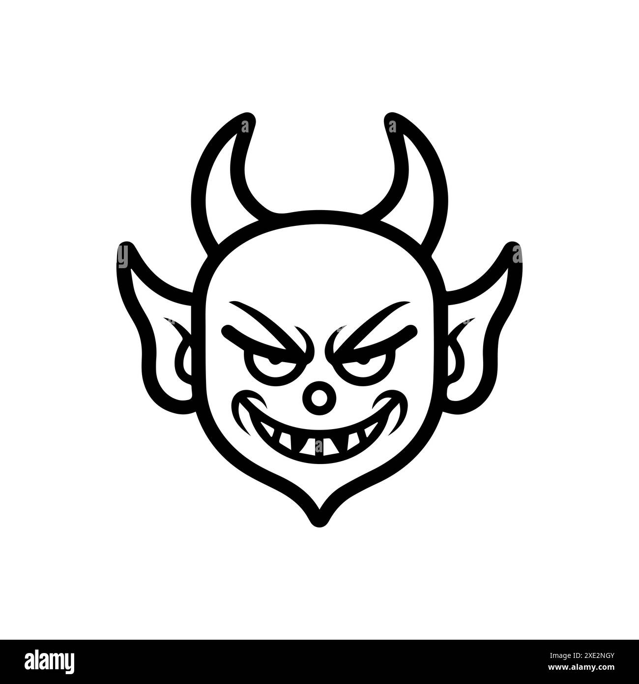 Simple Demon Drawings
