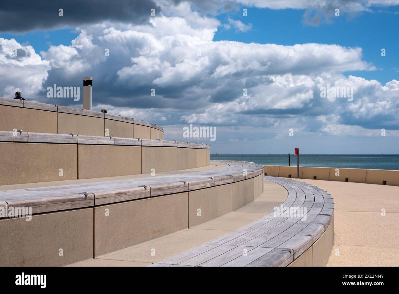 New promenade with views of the Solent dubbed ‘theatre of the sea’, in ...