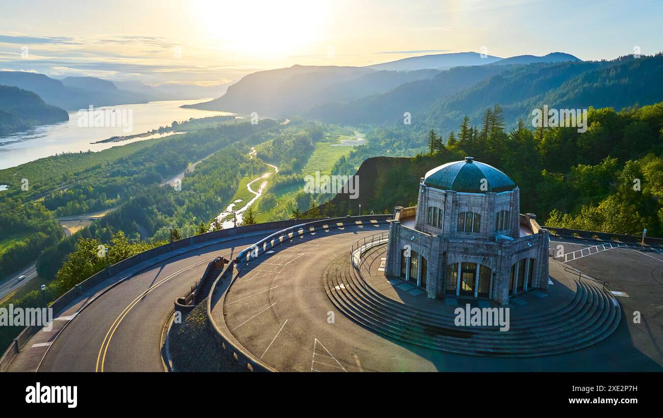 Aerial vista house oregon hi-res stock photography and images - Alamy