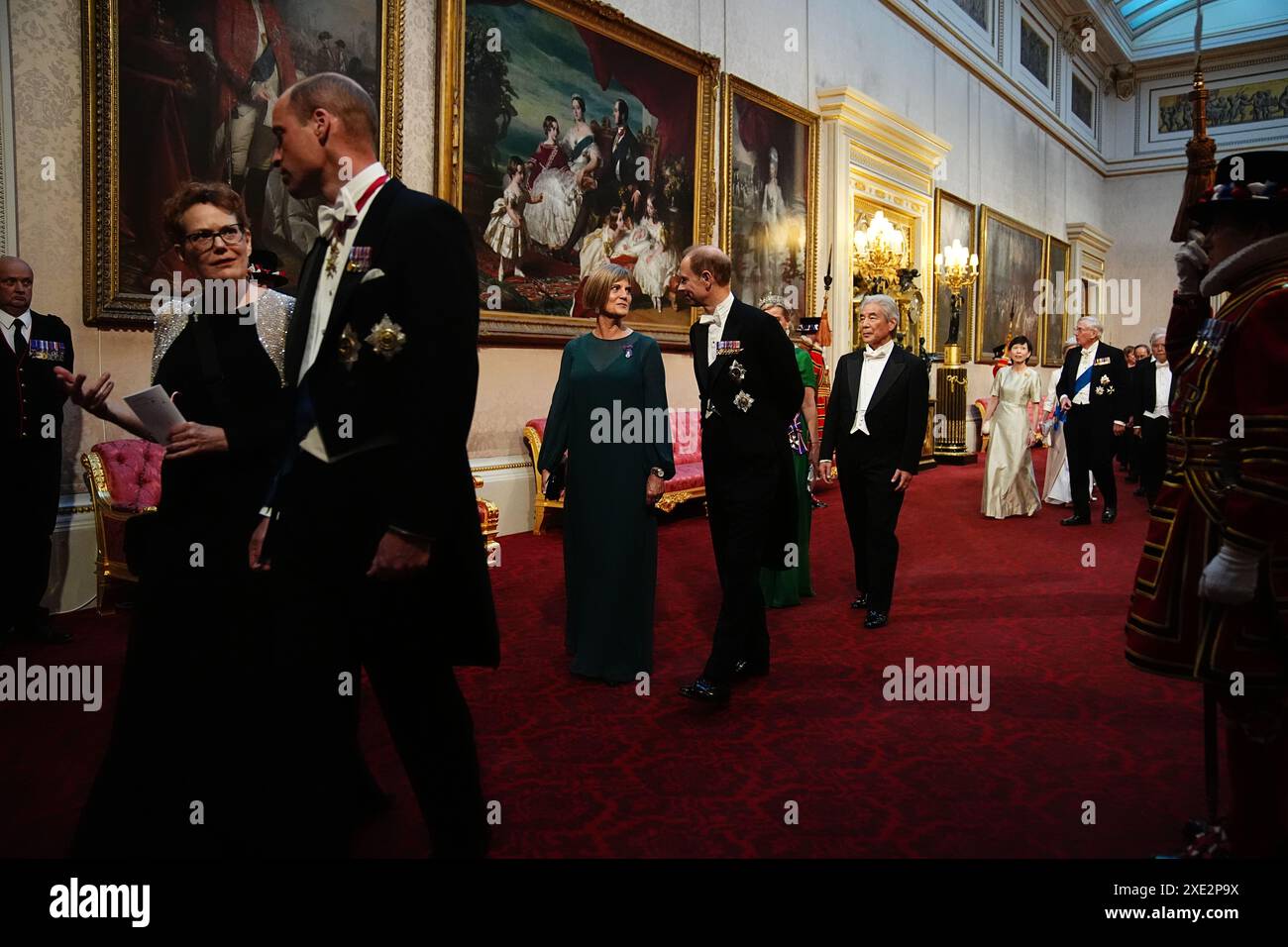 Mrs. Cheryl Schonhardt-Bailey, the Prince of Wales, Ms Julia Longbottom ...