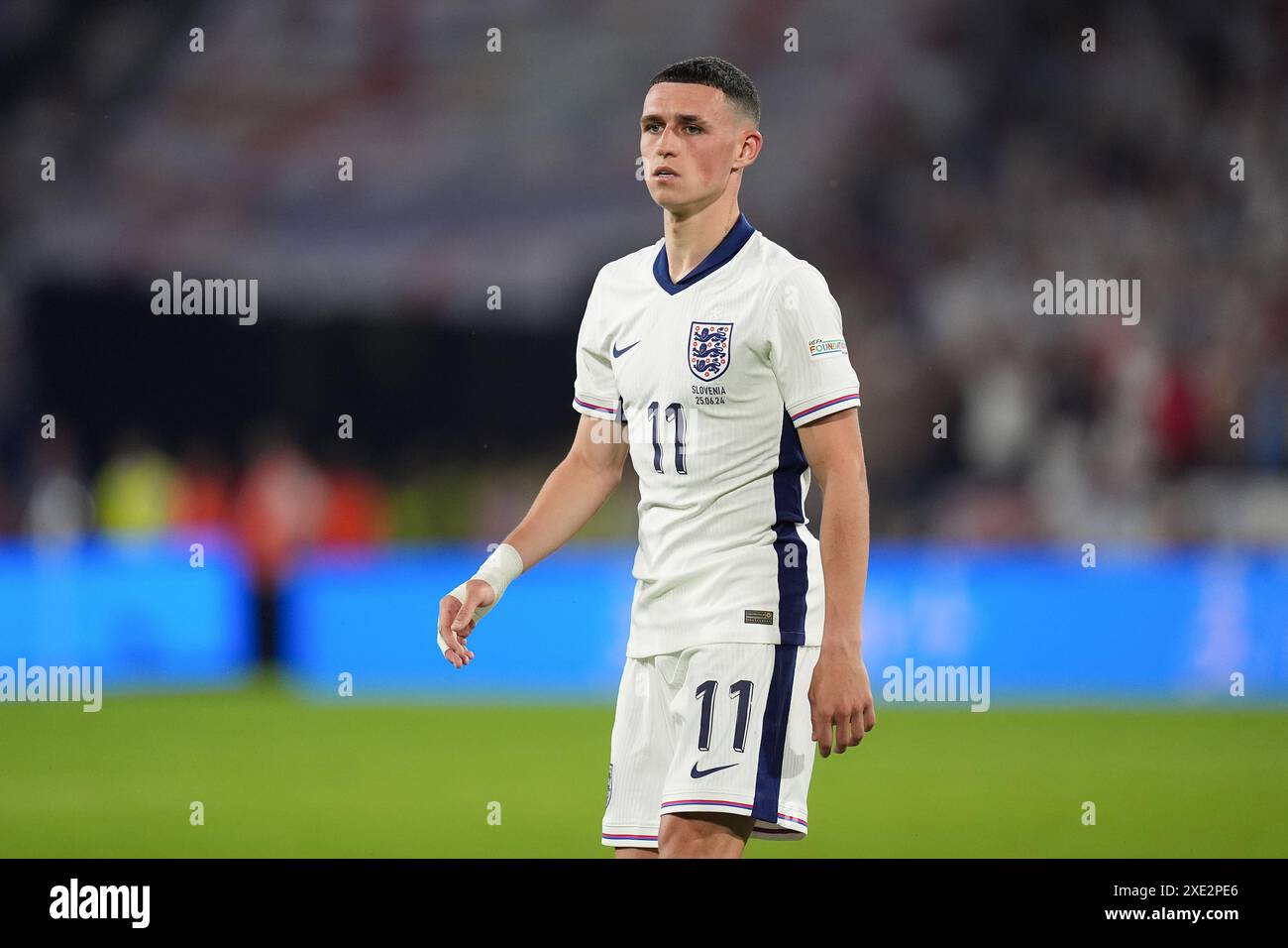 England's Phil Foden during the UEFA Euro 2024 Group C match at the ...