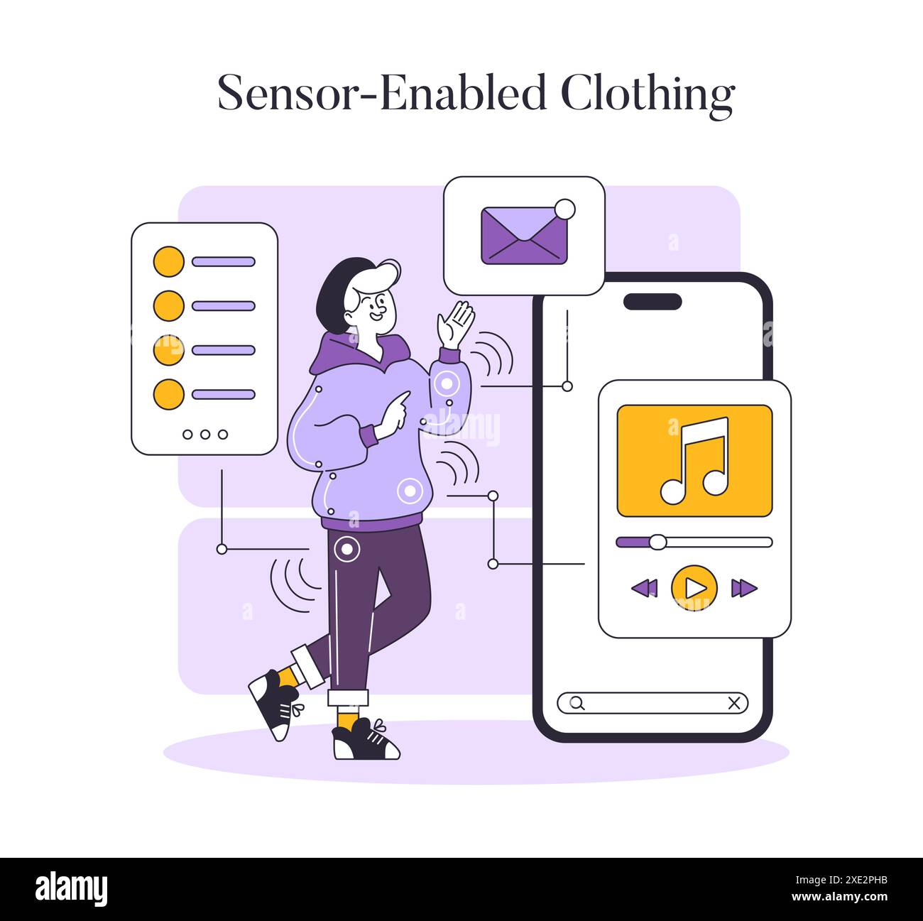 Sensor enabled Stock Vector Images - Alamy