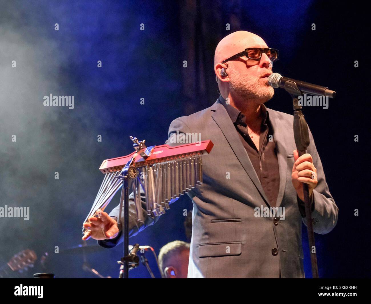 Teatro Romano, Verona, Italy, June 24, 2024, Mario Biondi during MARIO ...