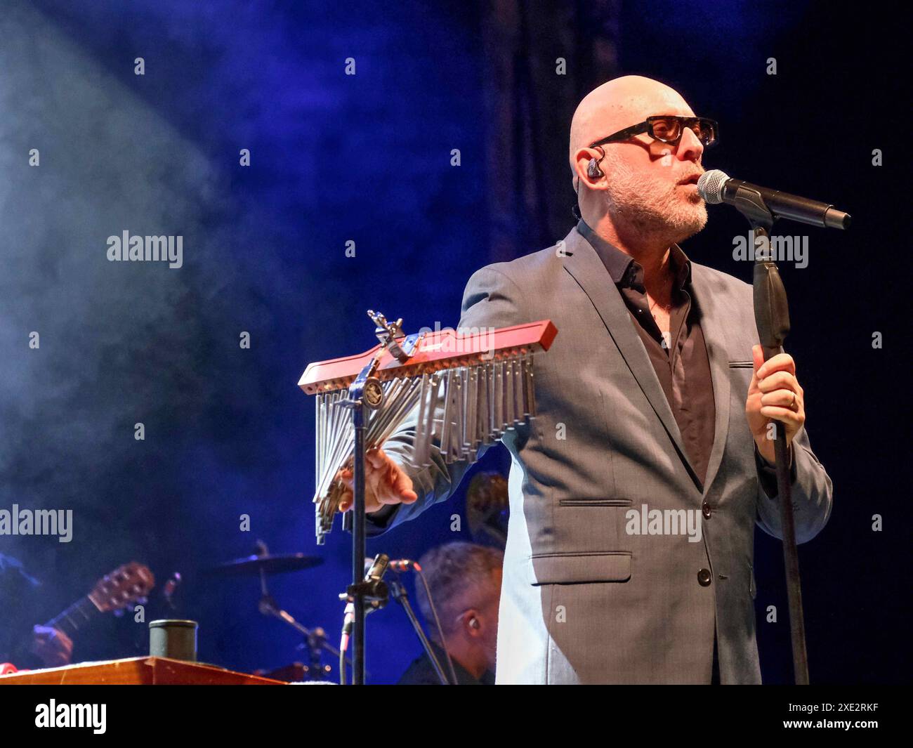 Teatro Romano, Verona, Italy, June 24, 2024, Mario Biondi during MARIO ...
