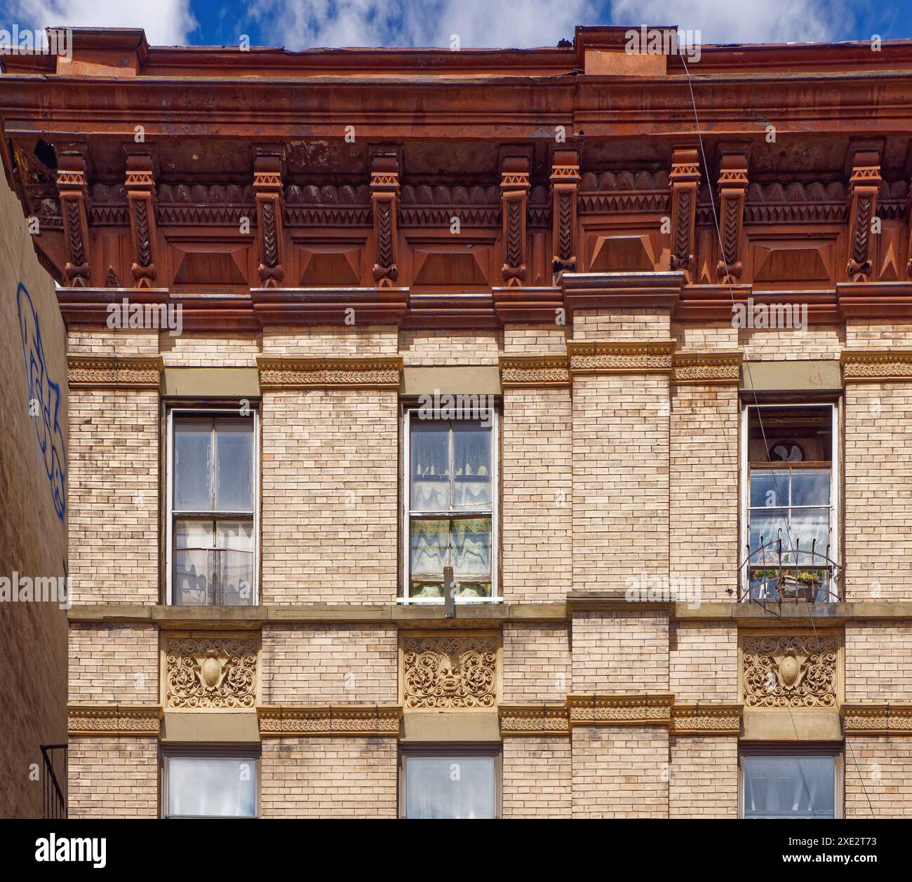 NYC Chinatown: 68 Hester Street/37 Orchard Street is a five-story brown ...