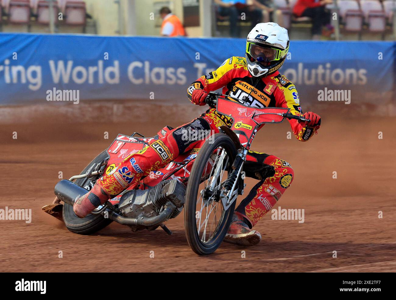 Manchester, UK. 24th June, 2024. Max Fricke (Captain) of Leicester ...