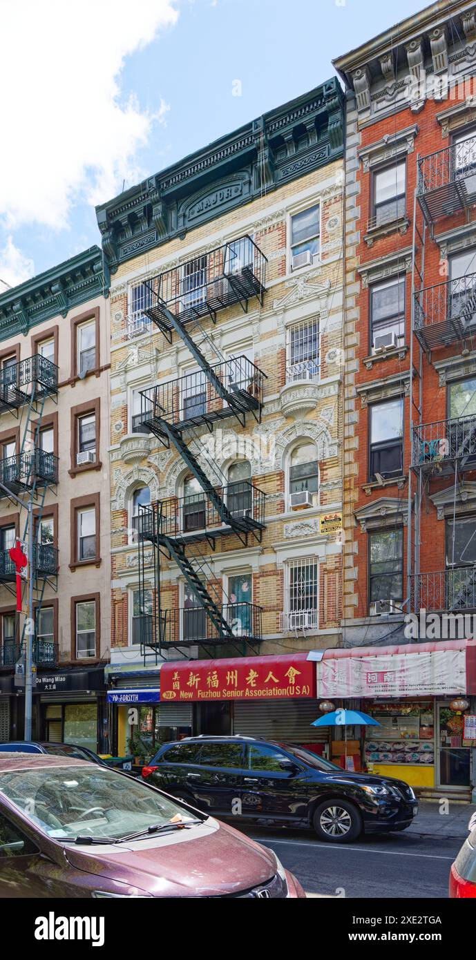 NYC Chinatown: 70 Forsyth Street, Major, is an ornate five-story brick ...