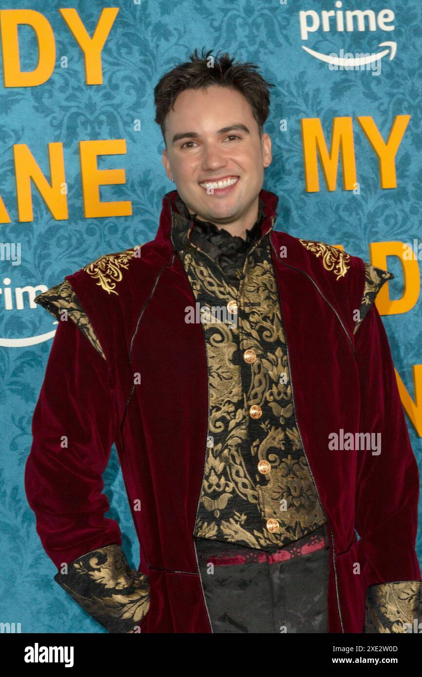 Kevin T. Norman arrives at the Amazon Prime premiere of "My Lady Jane ...