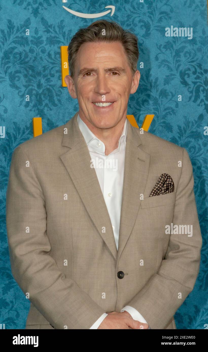 Rob Brydon arrives at the Amazon Prime premiere of "My Lady Jane" at ...