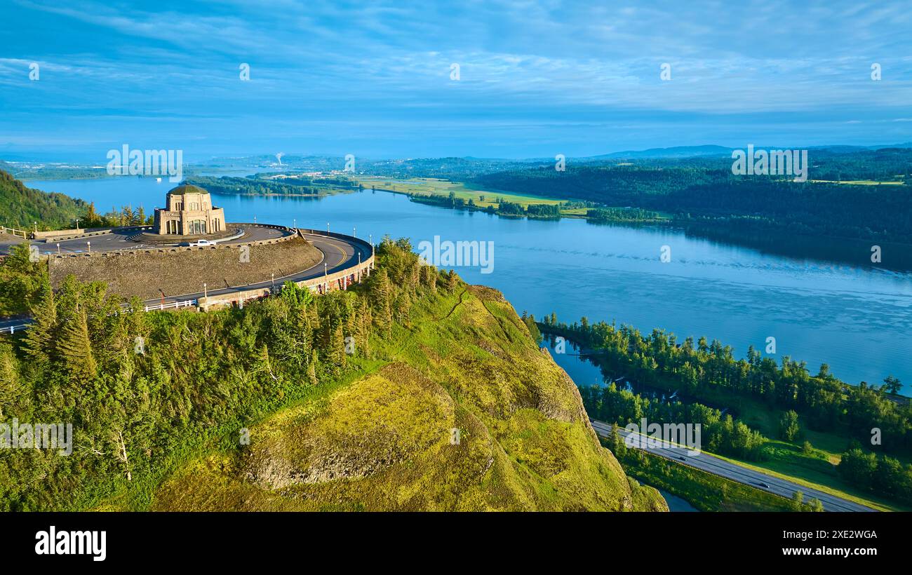 Aerial vista house oregon hi-res stock photography and images - Alamy
