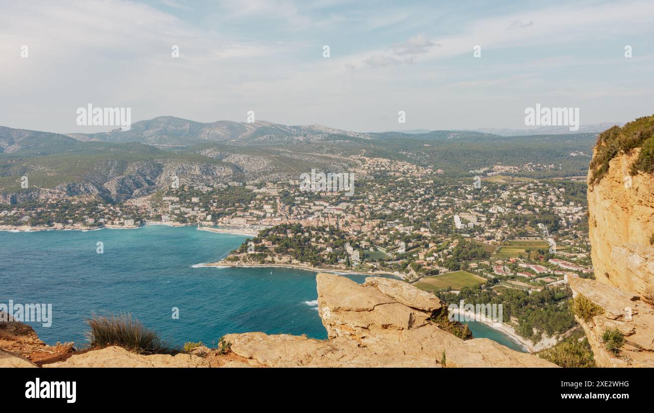 Colorful port of Cassis, Provence South of France Stock Photo - Alamy