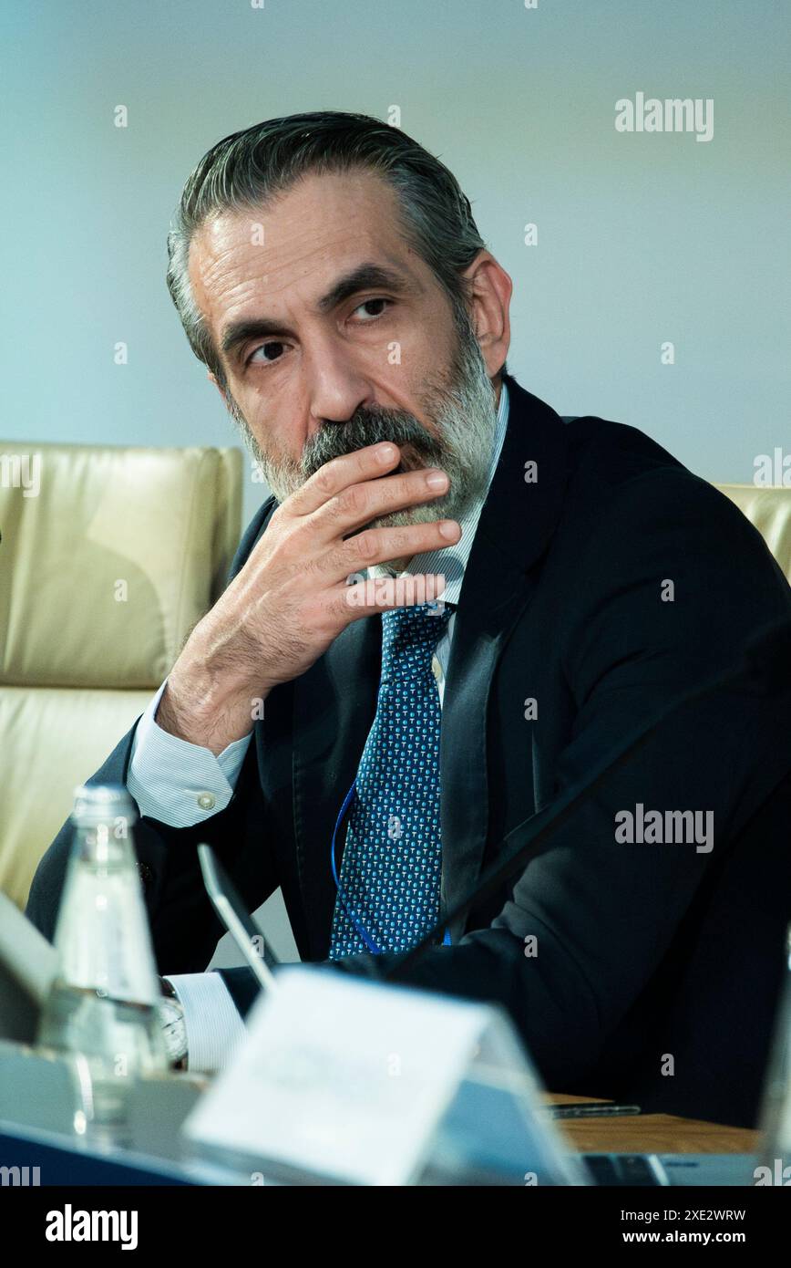 Rome, Italy. In the Photo Giorgio Metta (Scientific Director IIT ...