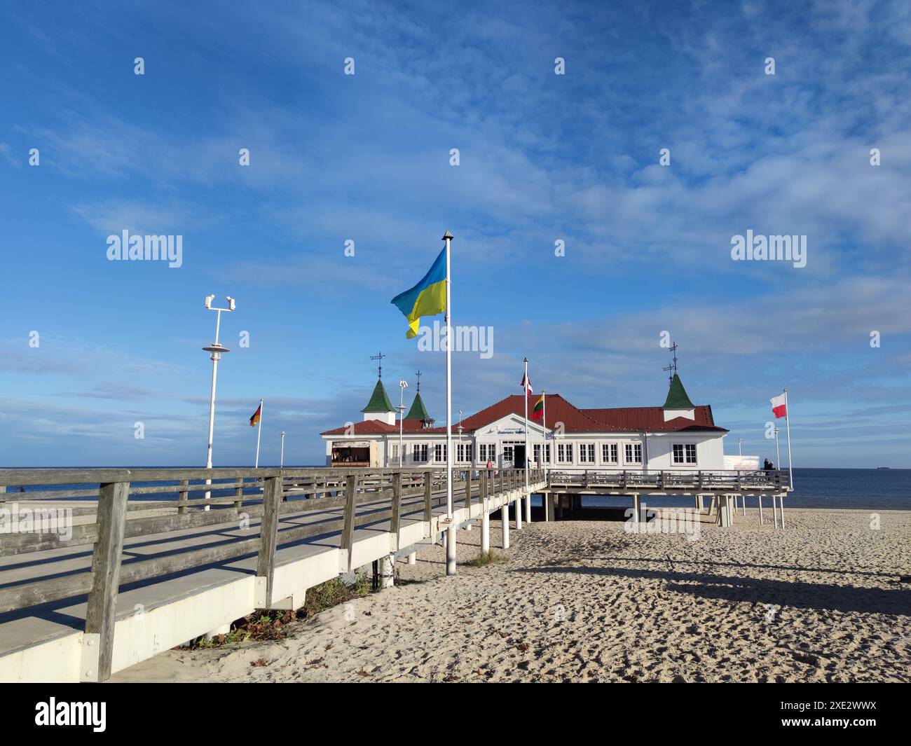 Pier in ahlbeck germany hi-res stock photography and images - Alamy