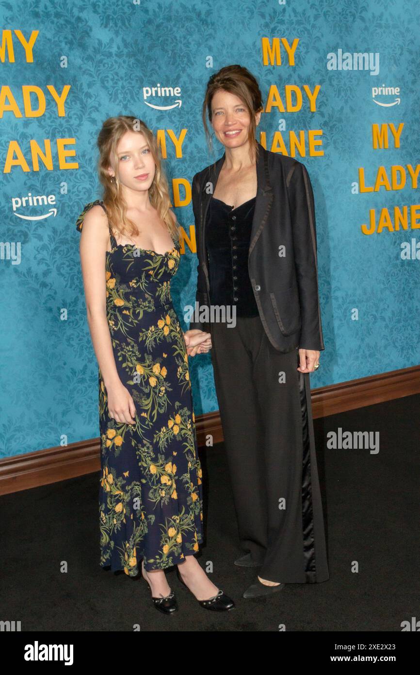 Jamie Babbit (R) and Ryder Sperling at the Amazon Prime premiere of "My ...