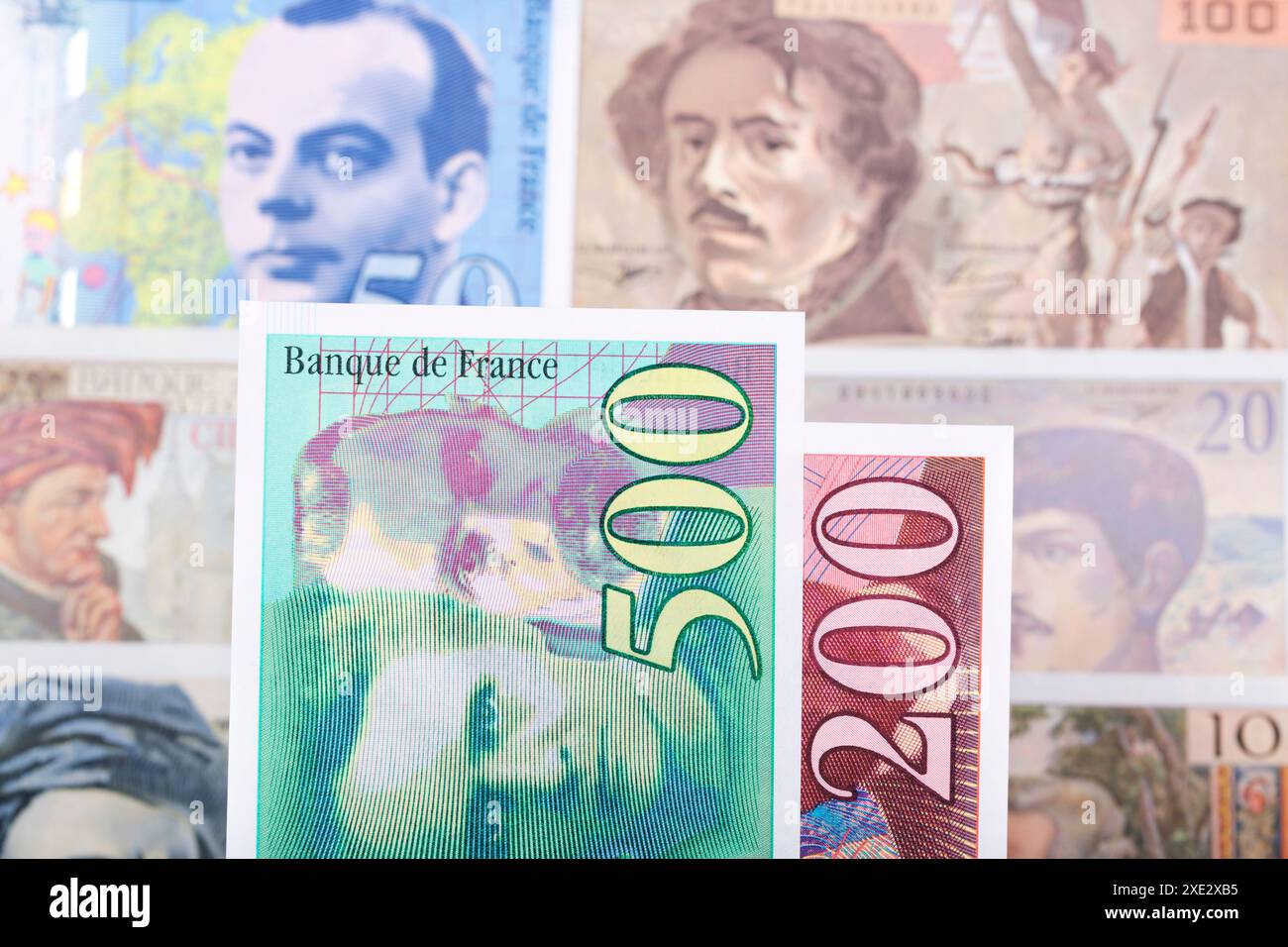 French franc a business background Stock Photo - Alamy