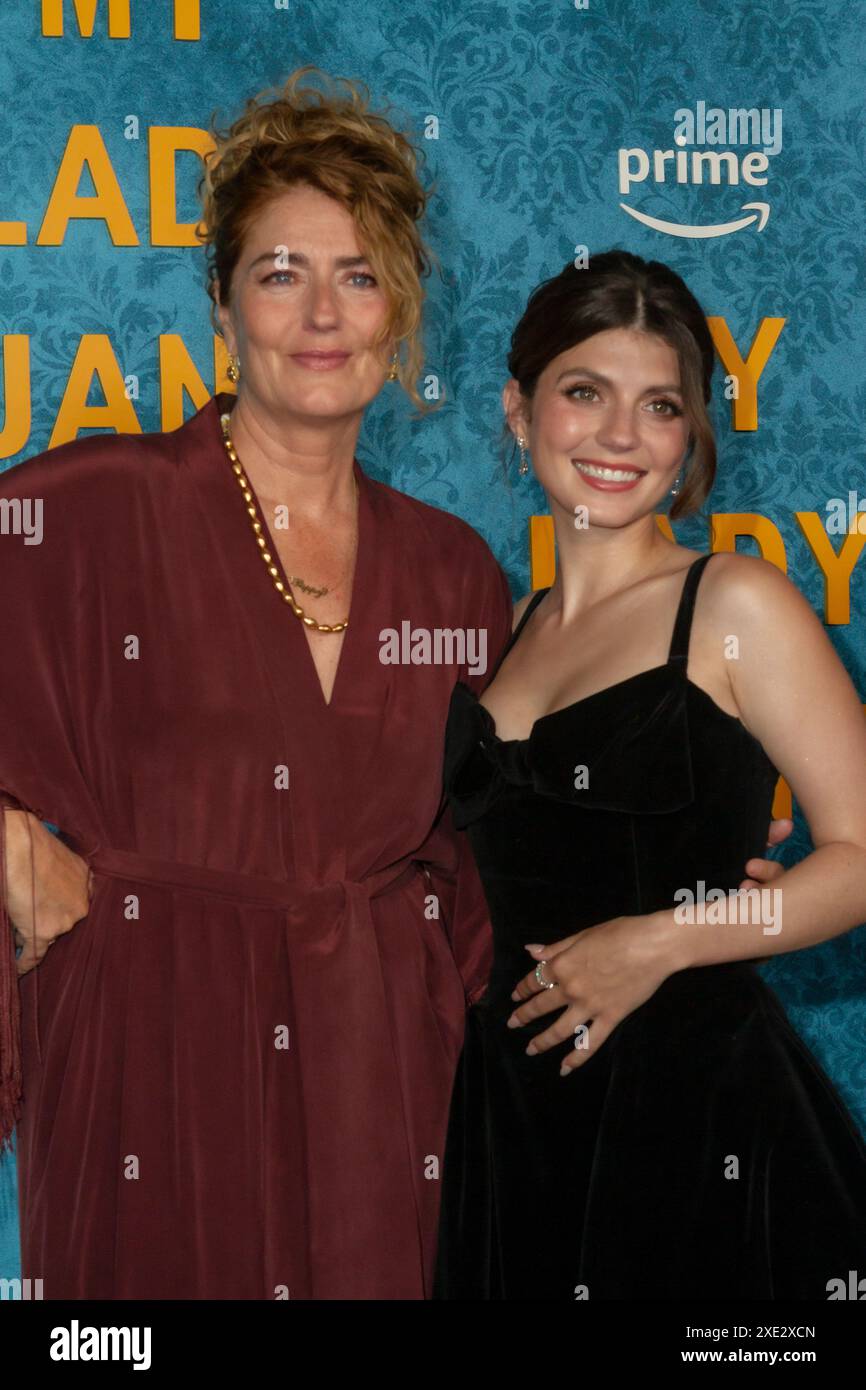 Anna Chancellor, Emily Bader at the Amazon Prime premiere of "My Lady ...