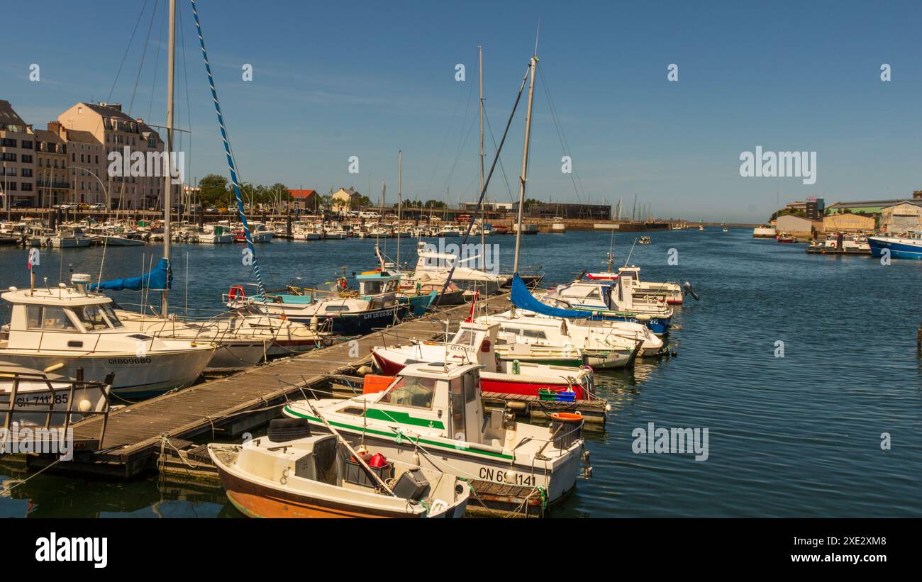 Cherbourg harbor views hi-res stock photography and images - Alamy