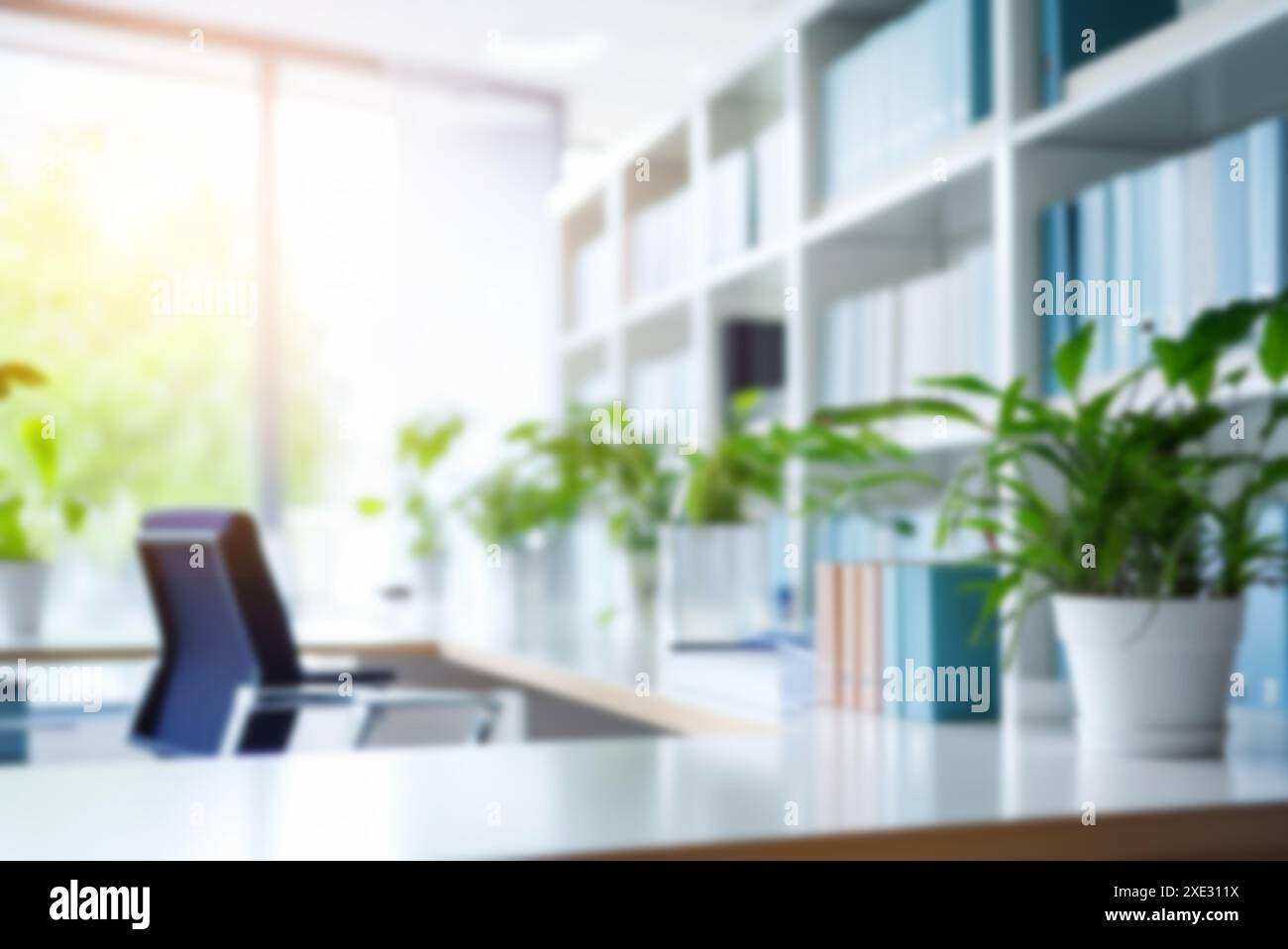 Modern office room background hi-res stock photography and images - Alamy