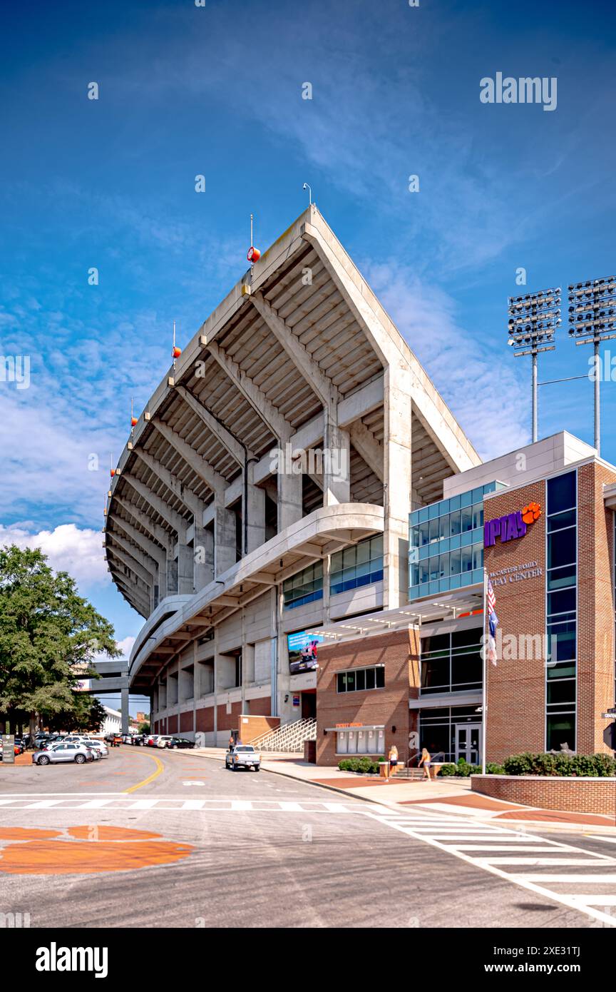 Clemson, SC - 2023: Memorial Stadium on the Clemson University Campus ...