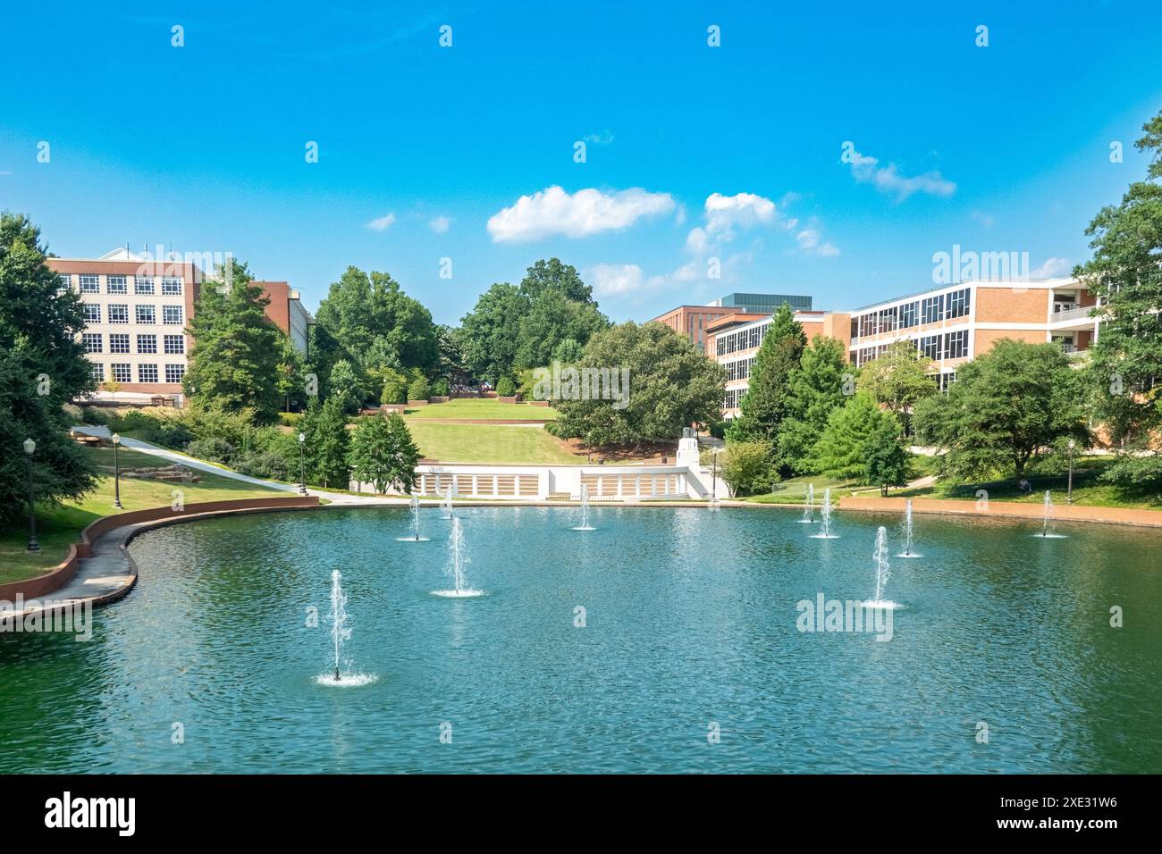 Clemson, SC - 2023: Memorial Stadium on the Clemson University Campus ...