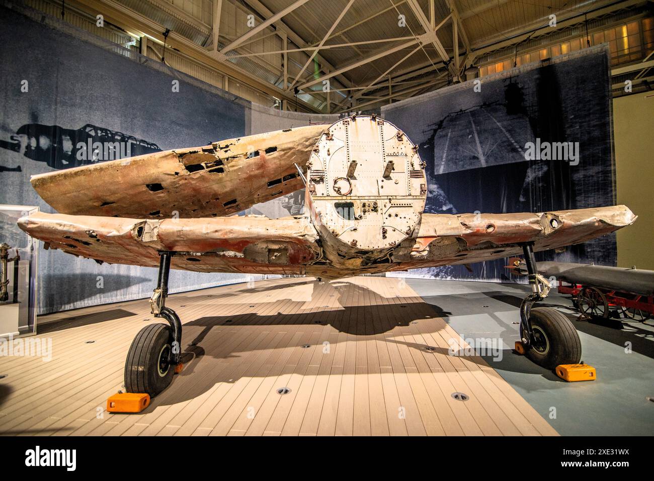 Oahu hawaii aircraft memorial museum Stock Photo - Alamy
