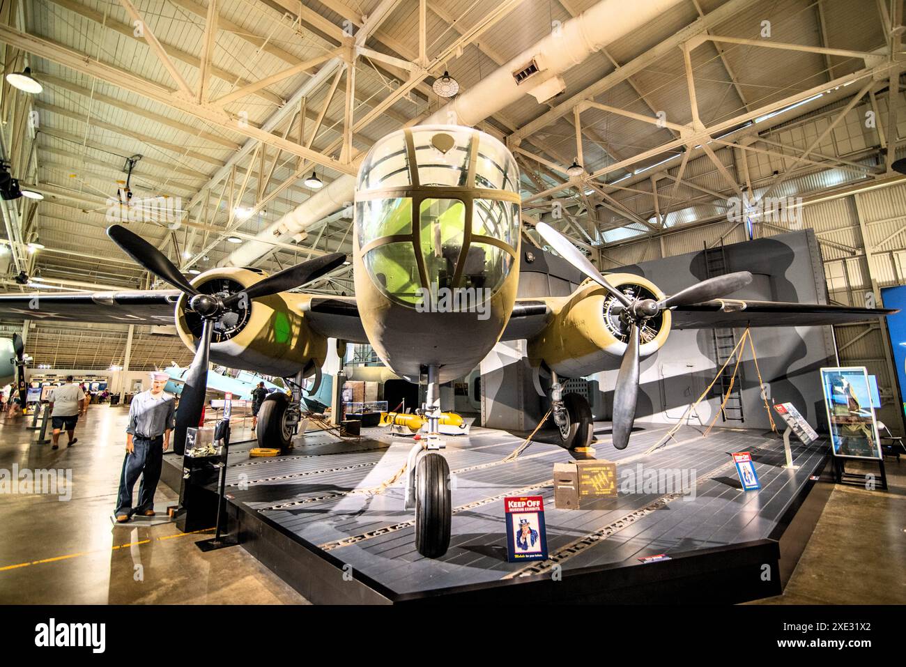 oahu hawaii aircraft memorial museum Stock Photo - Alamy