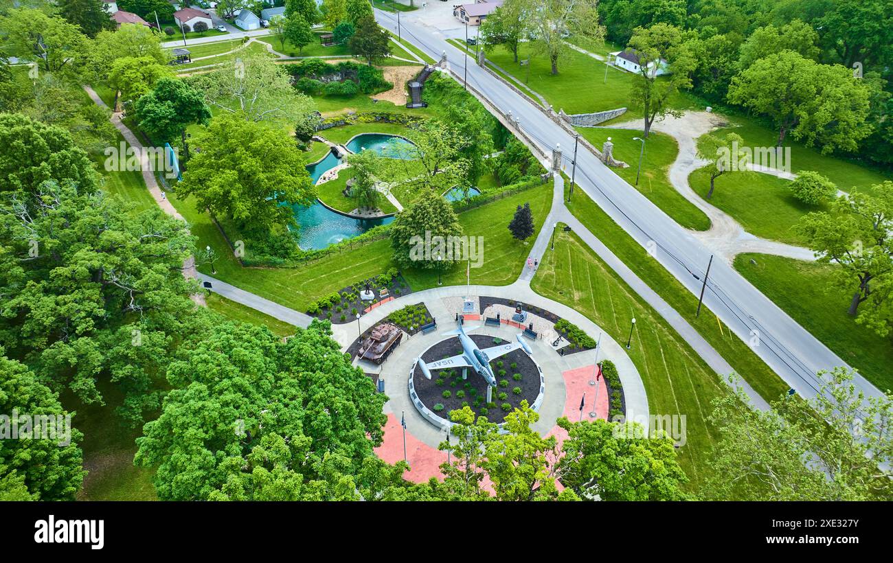 Huntington park aerial hi-res stock photography and images - Alamy