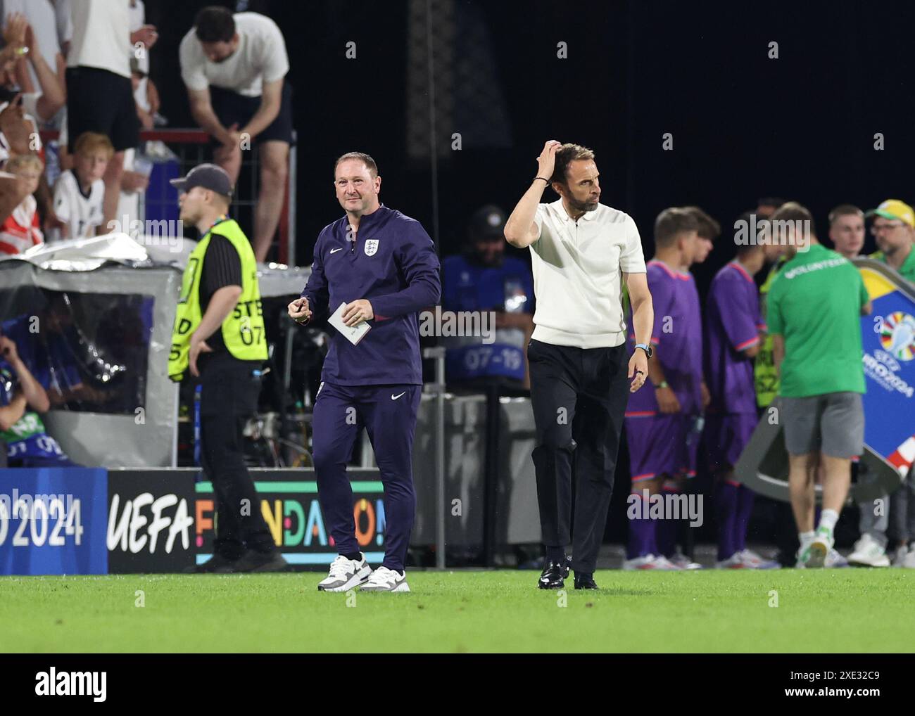 Cologne, Germany. 25th June, 2024. Gareth Southgate manager of England ...