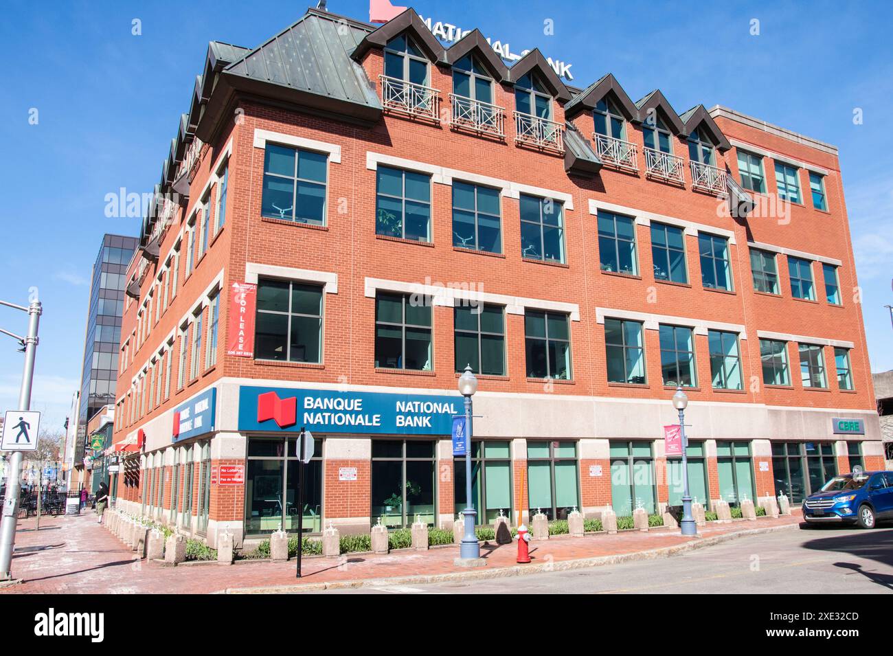 National Bank on Main Street in downtown Moncton, New Brunswick, Canada ...