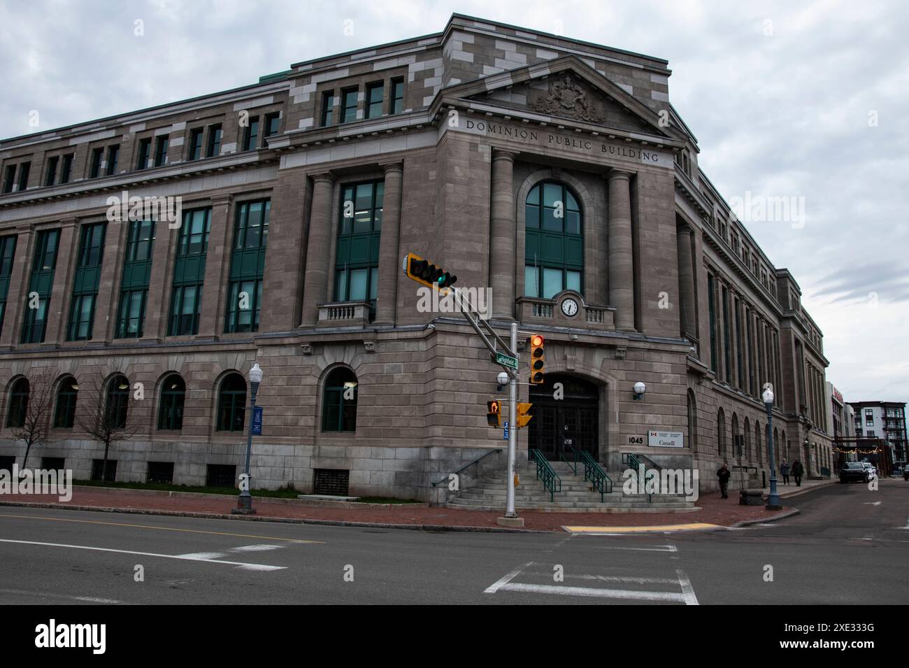 Dominion Public Building on Main Street in downtown Moncton, New ...