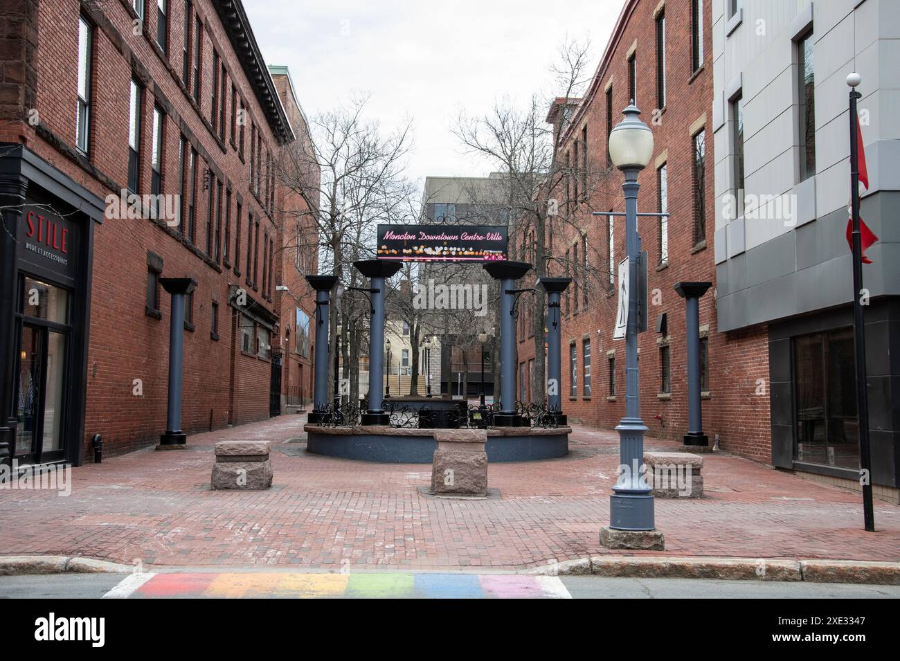 Rainbow and canadian flag hi-res stock photography and images - Alamy