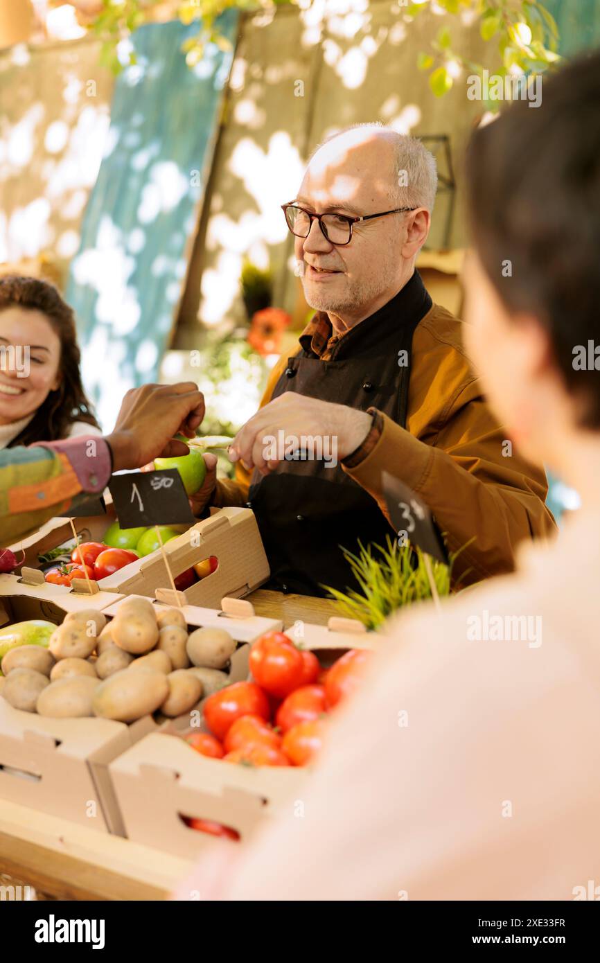 African american senior vendor close hi-res stock photography and ...