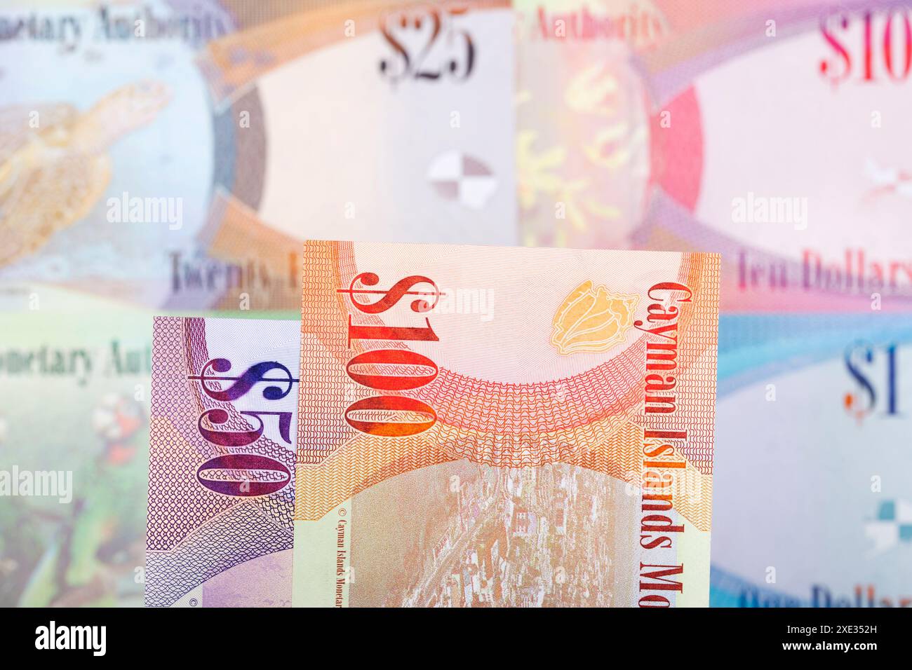 Cayman Islands dollar a business background Stock Photo - Alamy