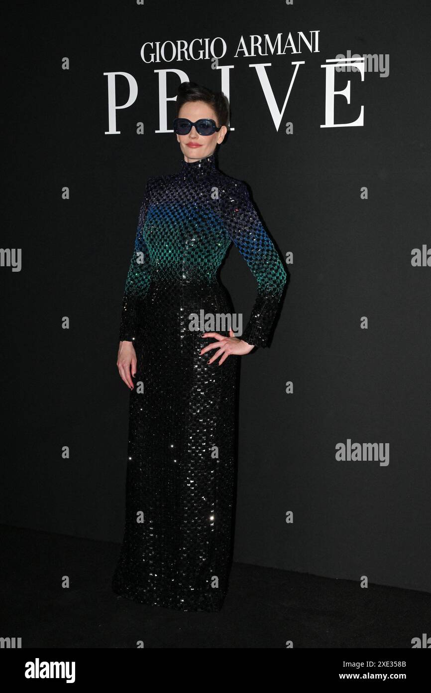 Paris, France. 25th June, 2024. Eva Green at Armani Prive show during ...