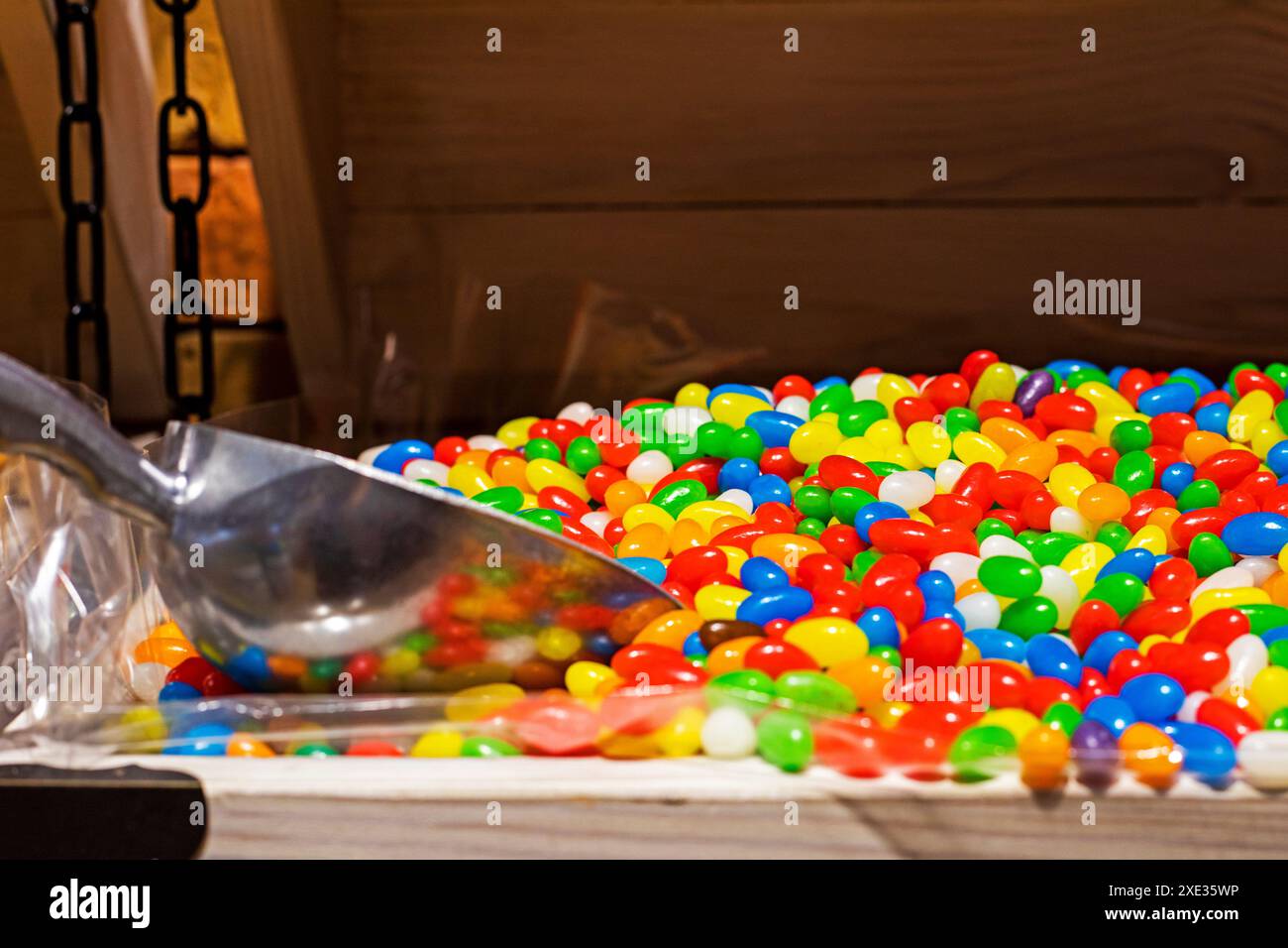 multi-colored nuts glazed with sugar by weight Stock Photo - Alamy