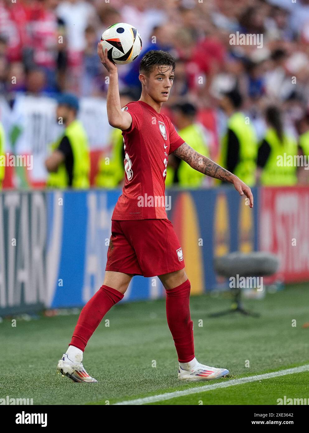 Poland's Kacper Urbanski during the UEFA Euro 2024 Group D match at BVB ...
