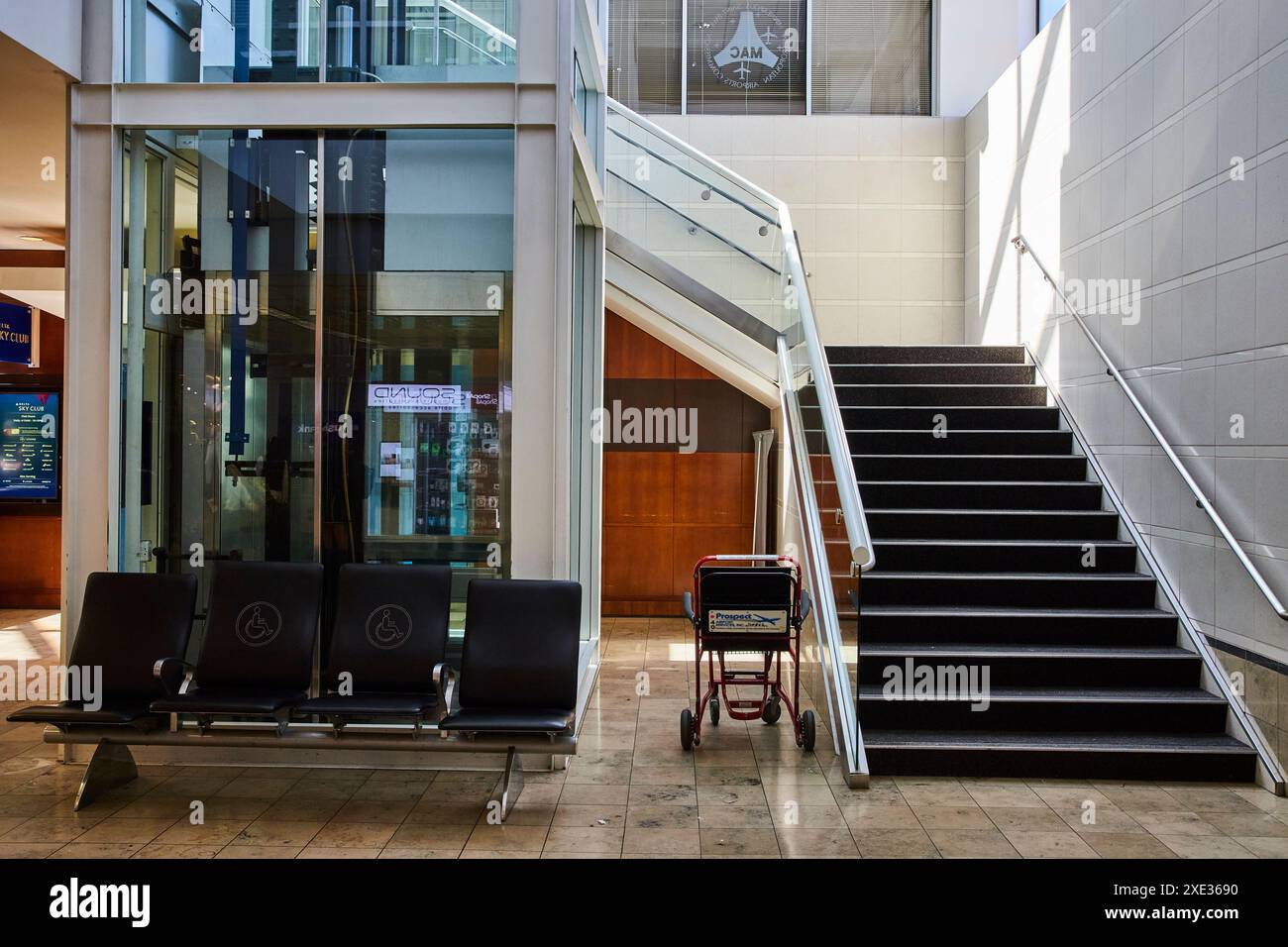 Modern Transit Hub Accessibility and Mobility Focus Eye-Level ...