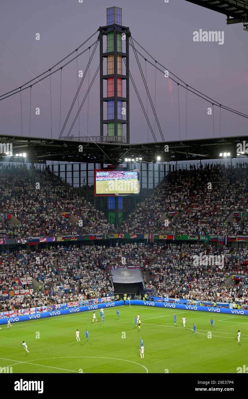 Cologne, Germany. 25th June, 2024. Soccer, UEFA Euro 2024, European ...