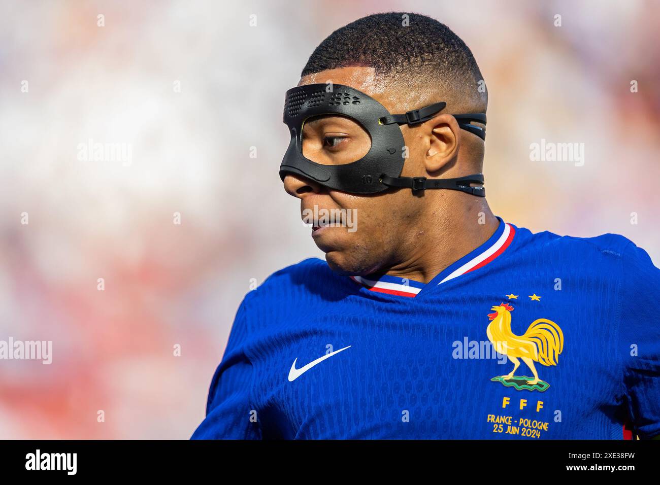 Kylian Mbappe of France seen during the UEFA EURO 2024 group stage ...