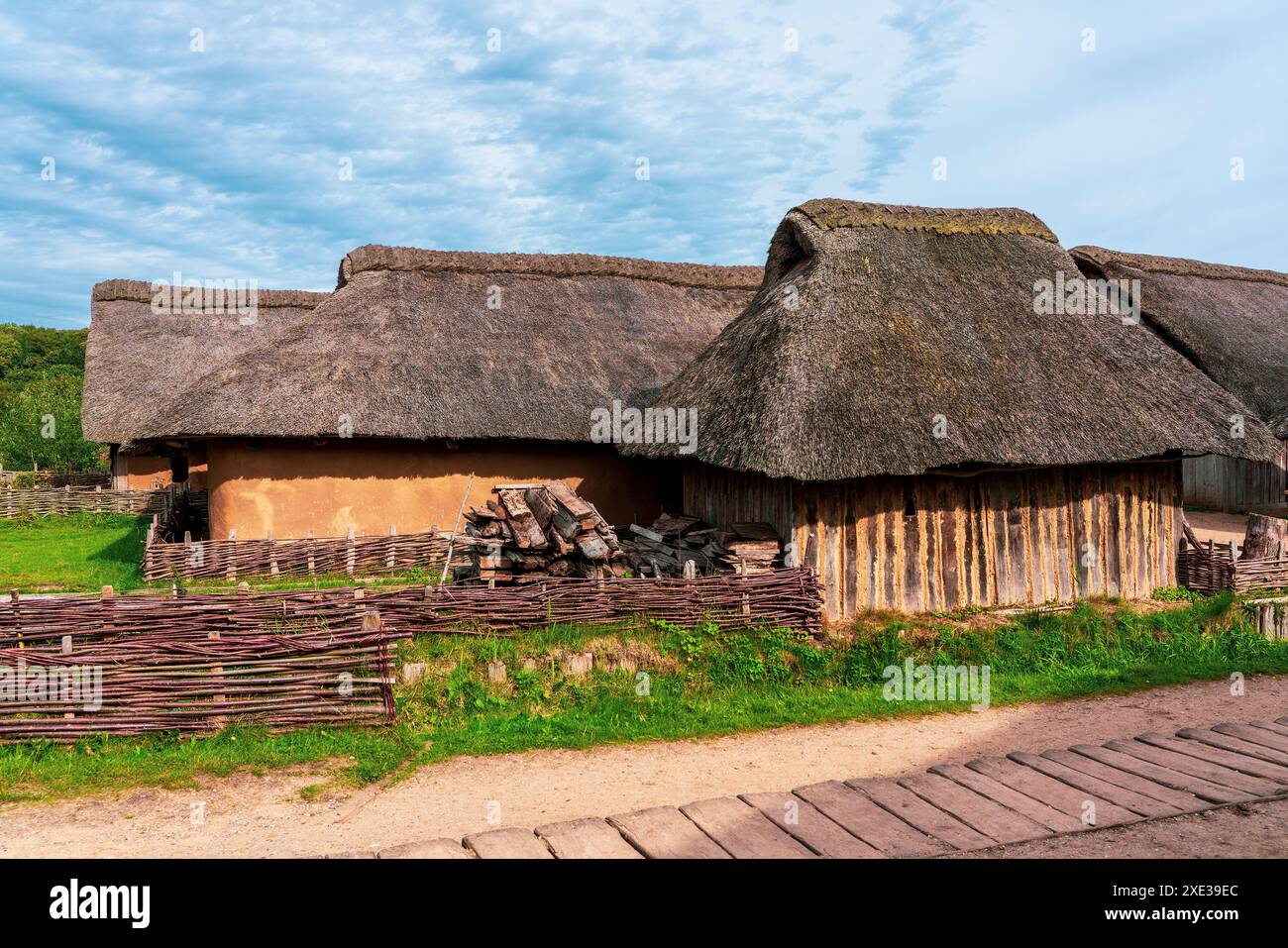 Viking houses hi-res stock photography and images - Alamy